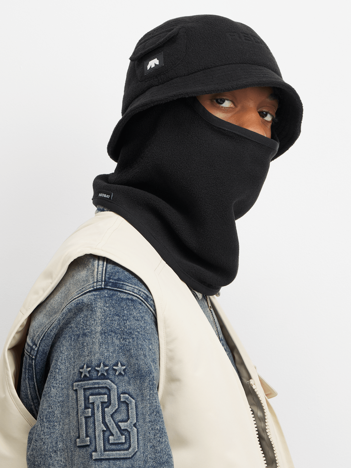 Redbat Unisex Balaclava Bucket Black Hat | Bash