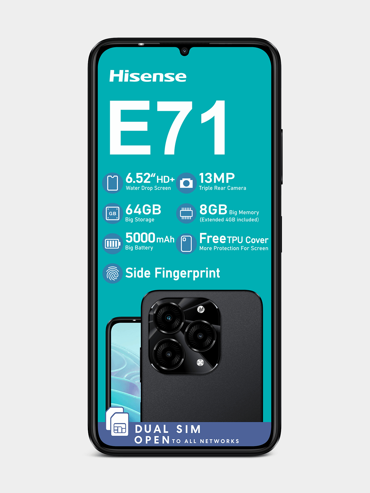 Hisense E71 Dual Sim - MTN | Bash