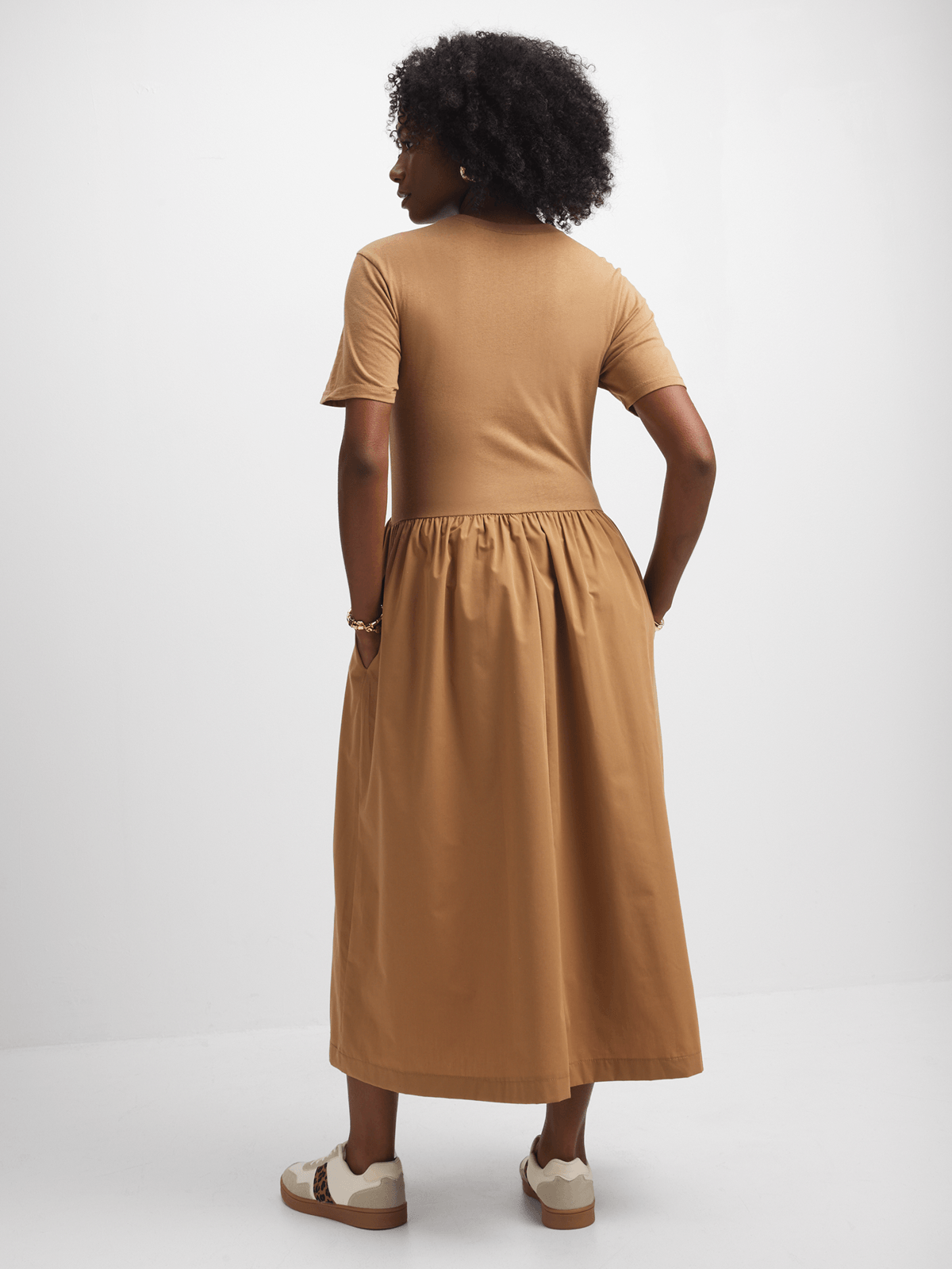 Exact Women's Brown Combo Dress | Bash
