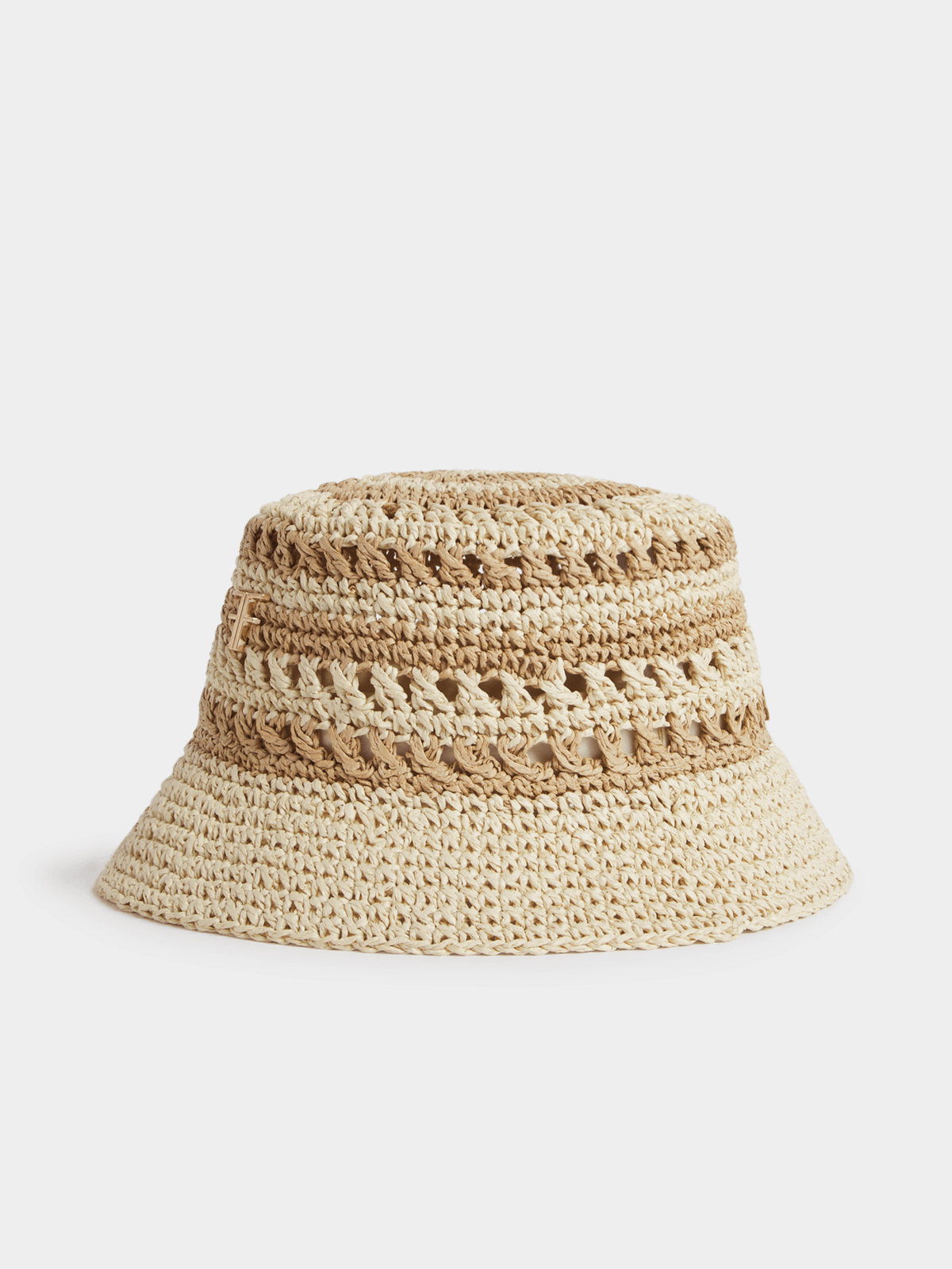 Crochet Straw Bucket Hat | Bash