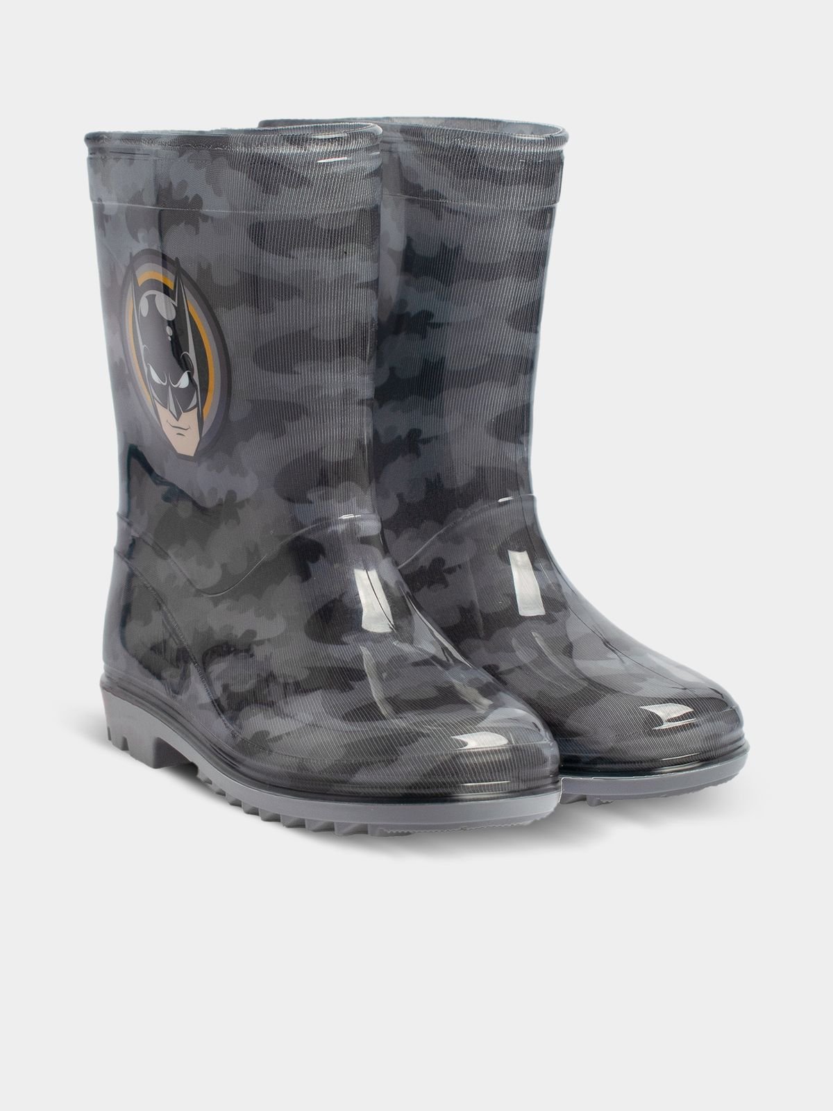 Batman Black Wellington Boots | Bash