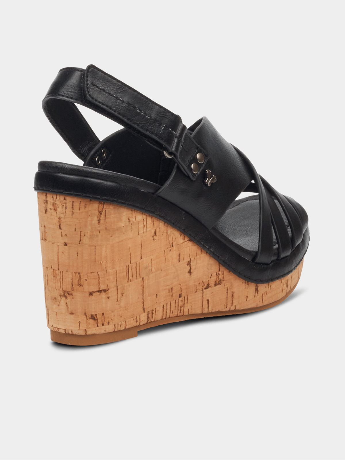 Women's Butterfly Feet Black Shaela 1 Wedges | Bash