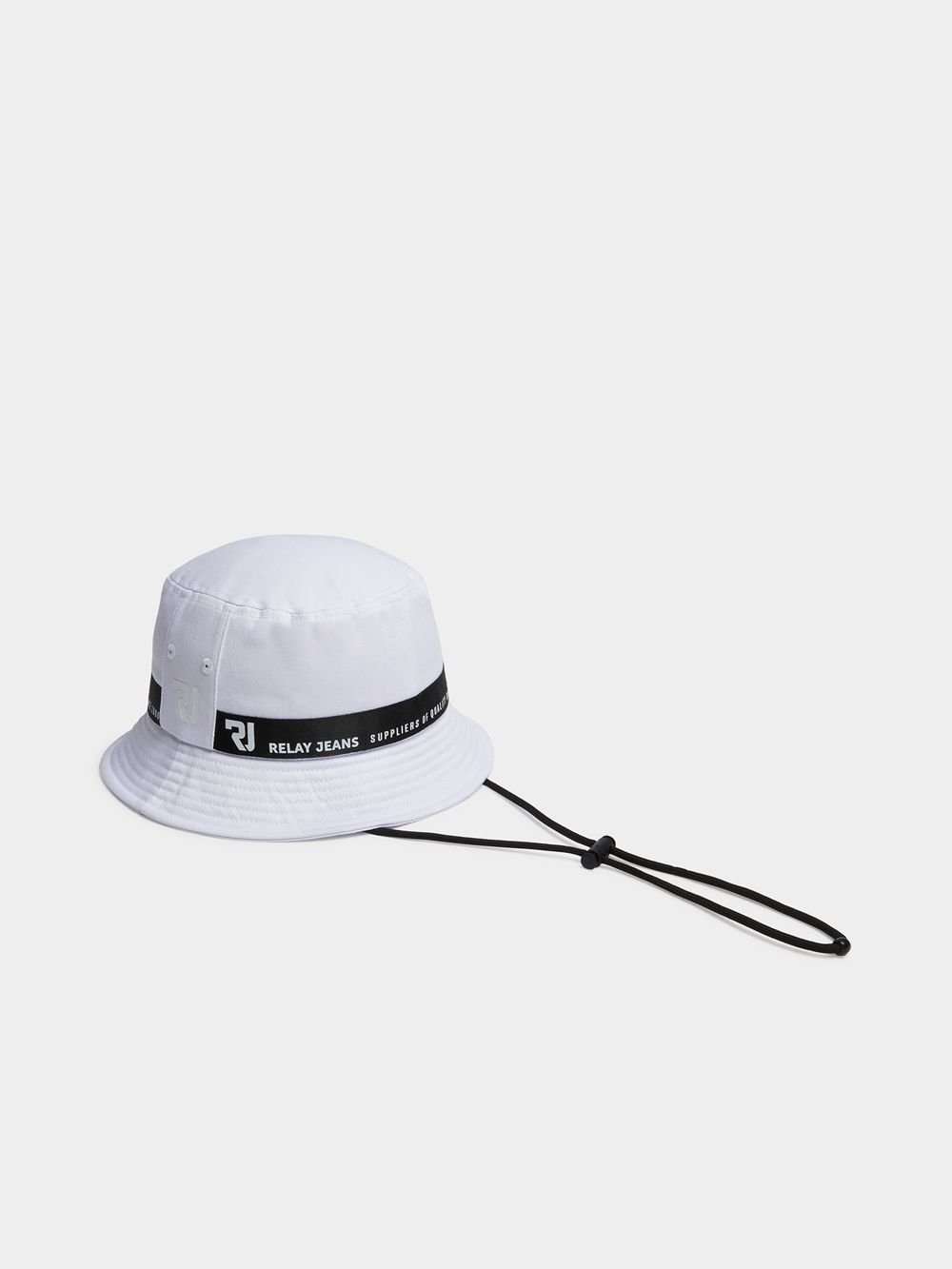 Relay Jeans Men's Tape Boonie White Bucket Hat | Bash