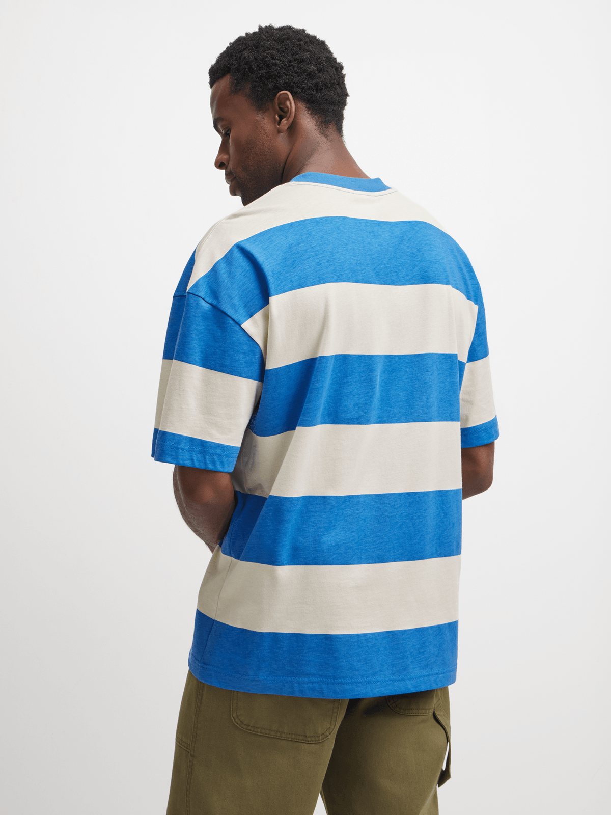 Jet Men's Blue NY Stripe Tee | Bash
