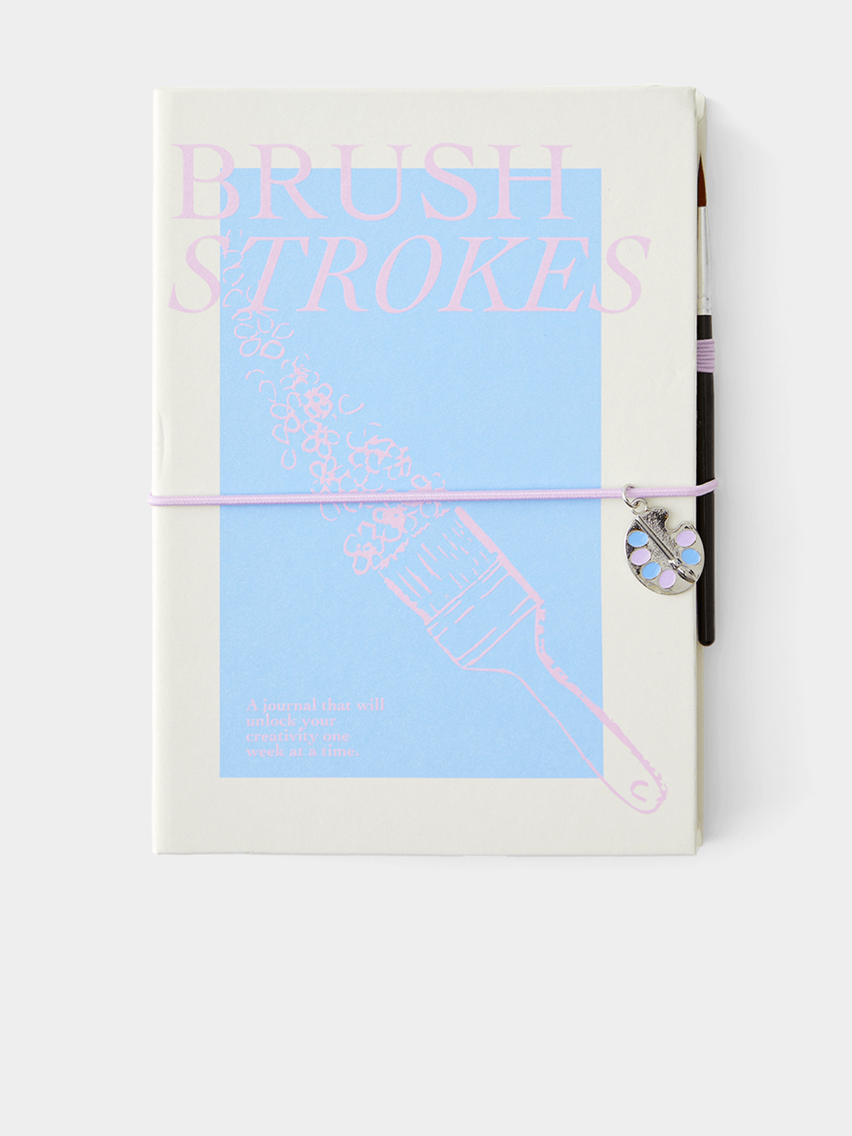 TYPO Blue Premium B6 Brush Strokes Activity Journal | Bash