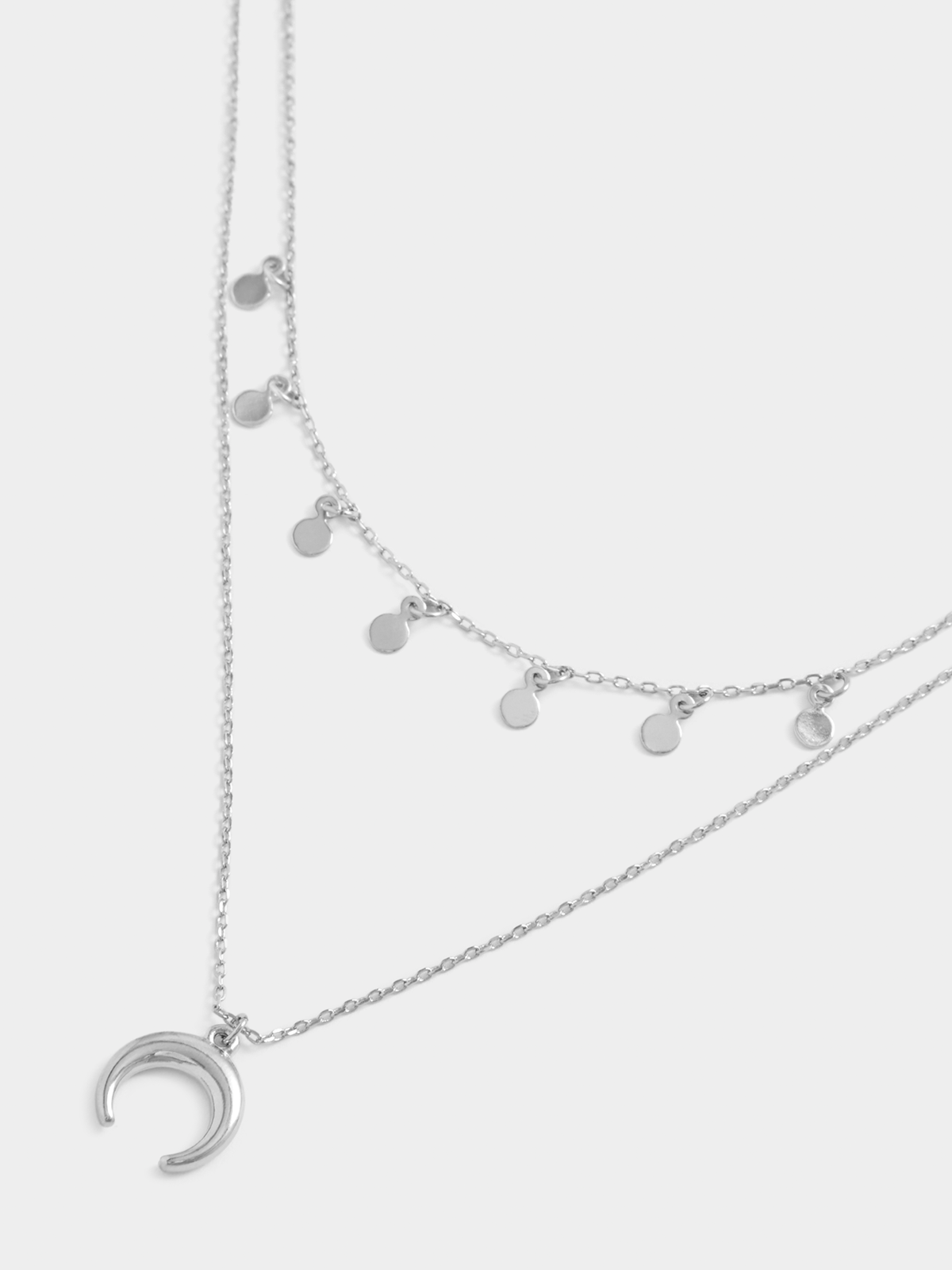 Layered Moon Necklace | Bash