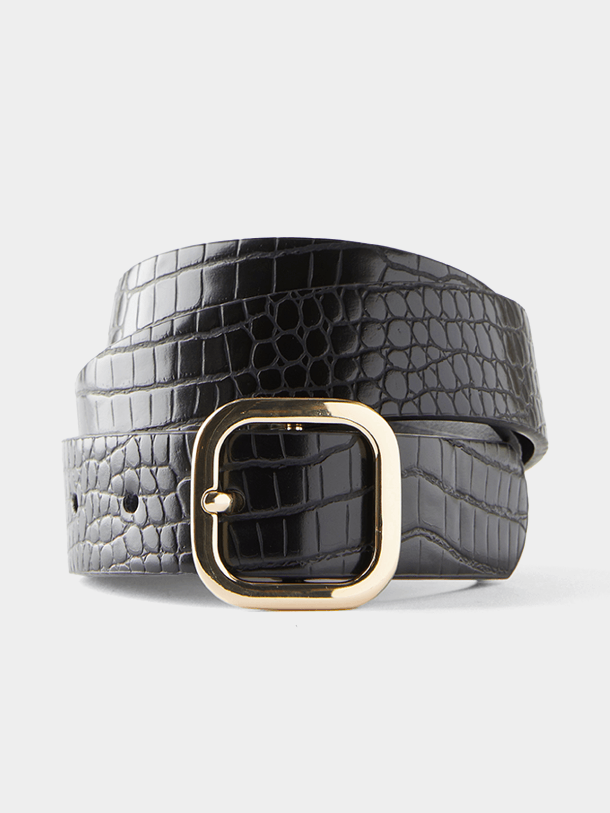 Women's Cotton On Black Slim Dad Belt | Bash