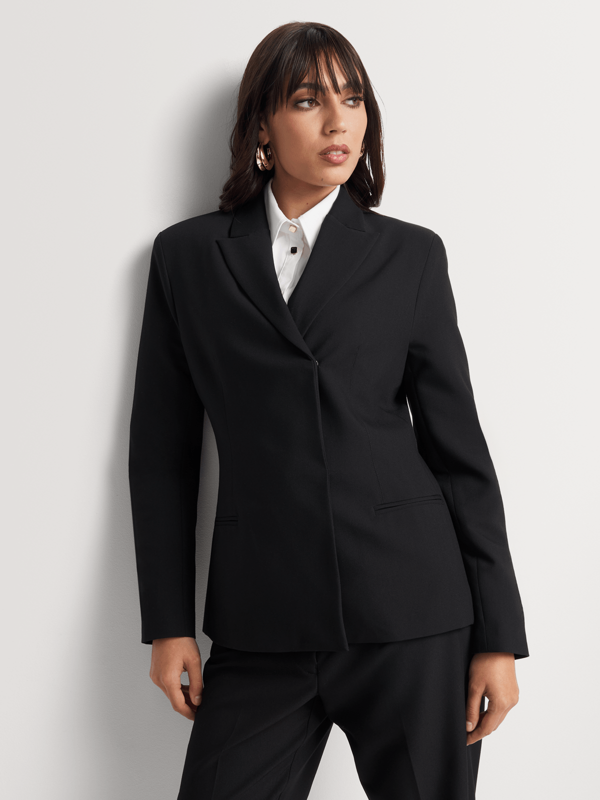 Concealed Placket Slim Fit Blazer | Bash