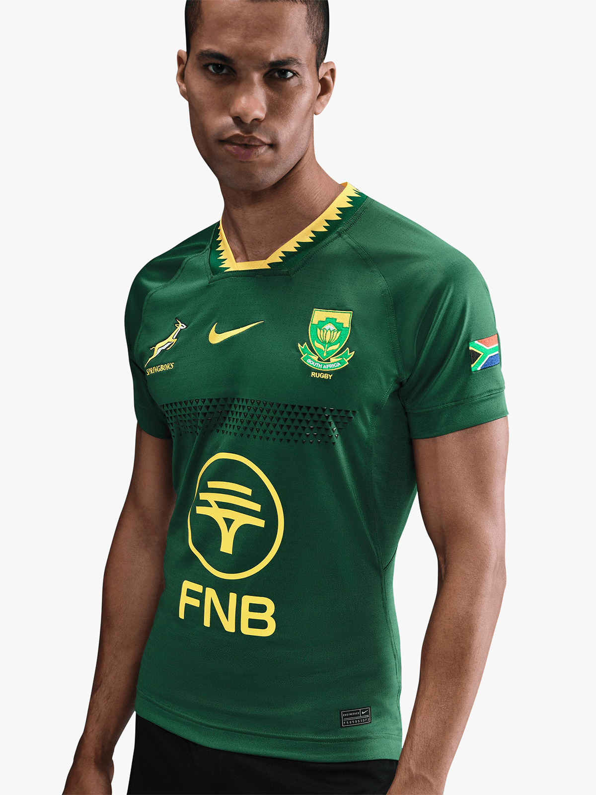 Nike Mens Springboks Home 25/26 Green Match Jersey | Bash