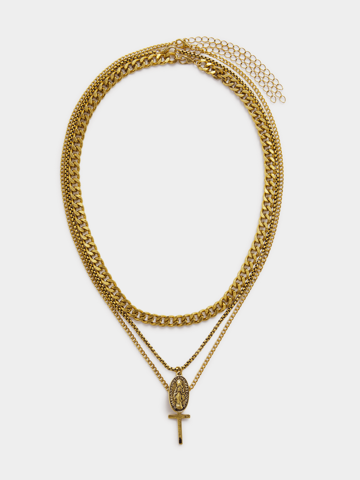 The FIX Unisex Gold 3-Pack Chain | Bash