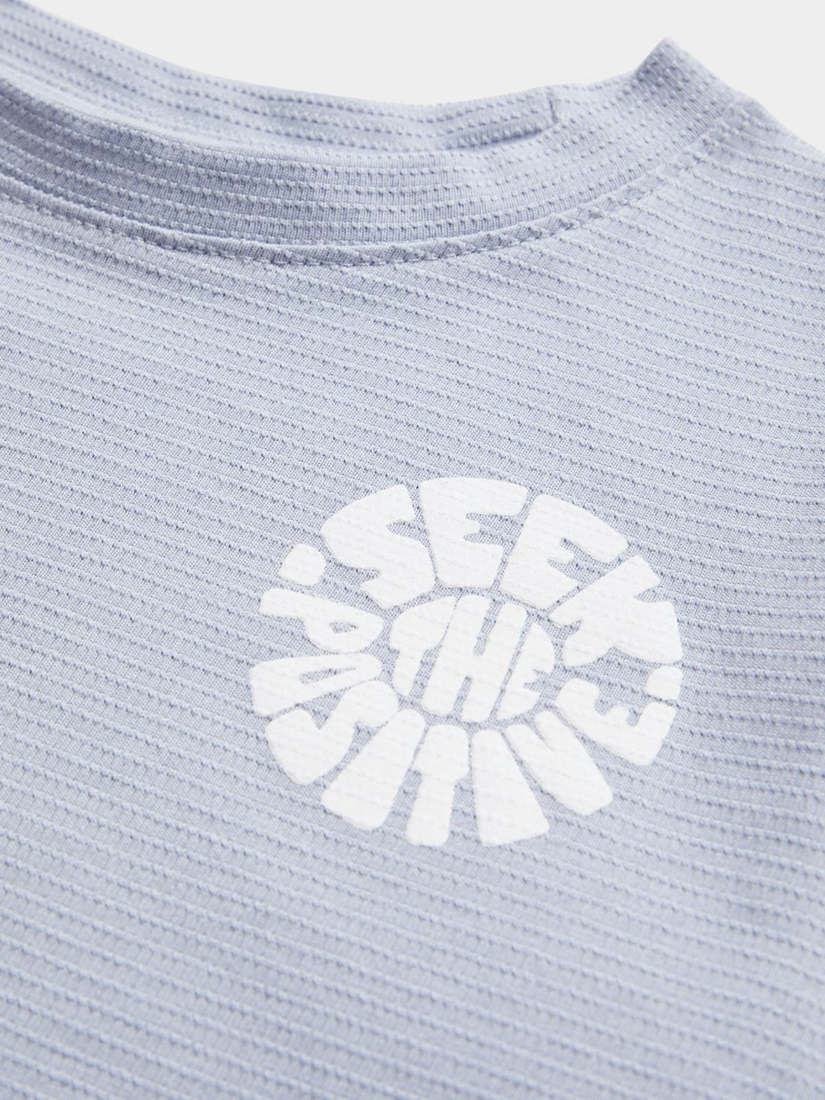 Exact Younger Boy's Light Blue Textured T-Shirt | Bash