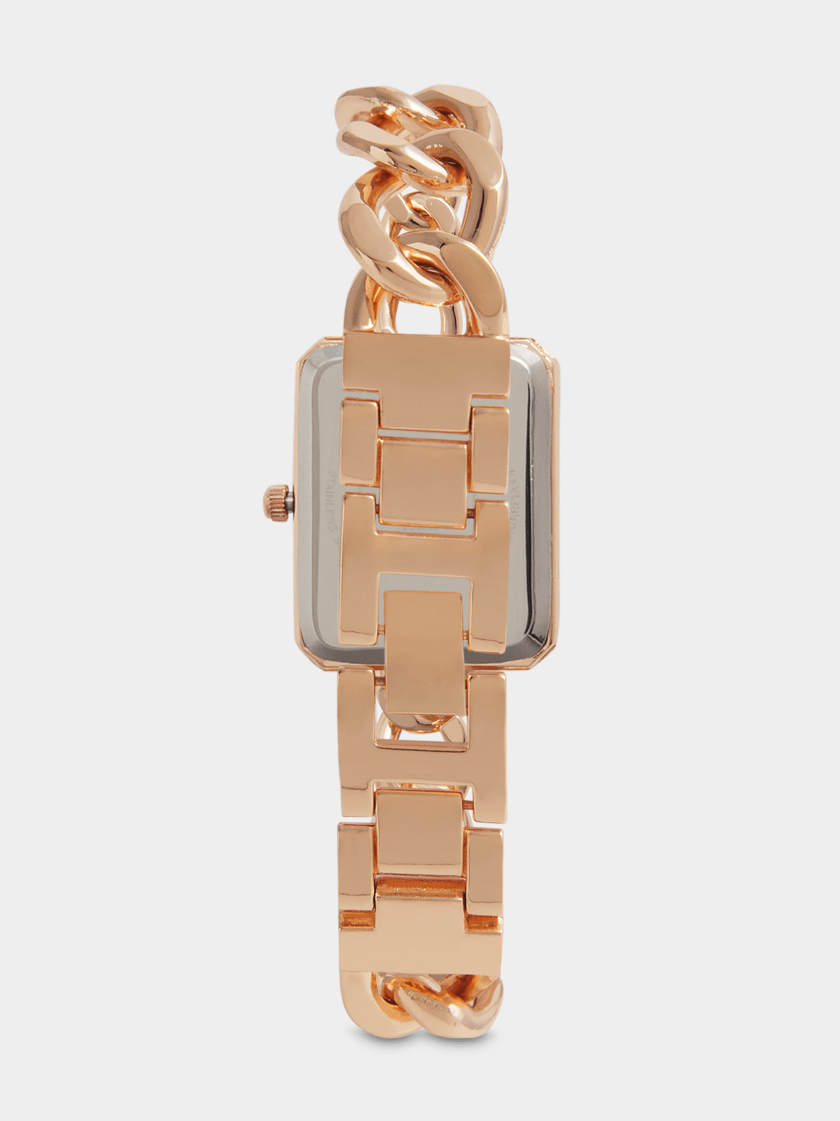 Exact Women's Rose Gold Metal Chain Link Watch | Bash