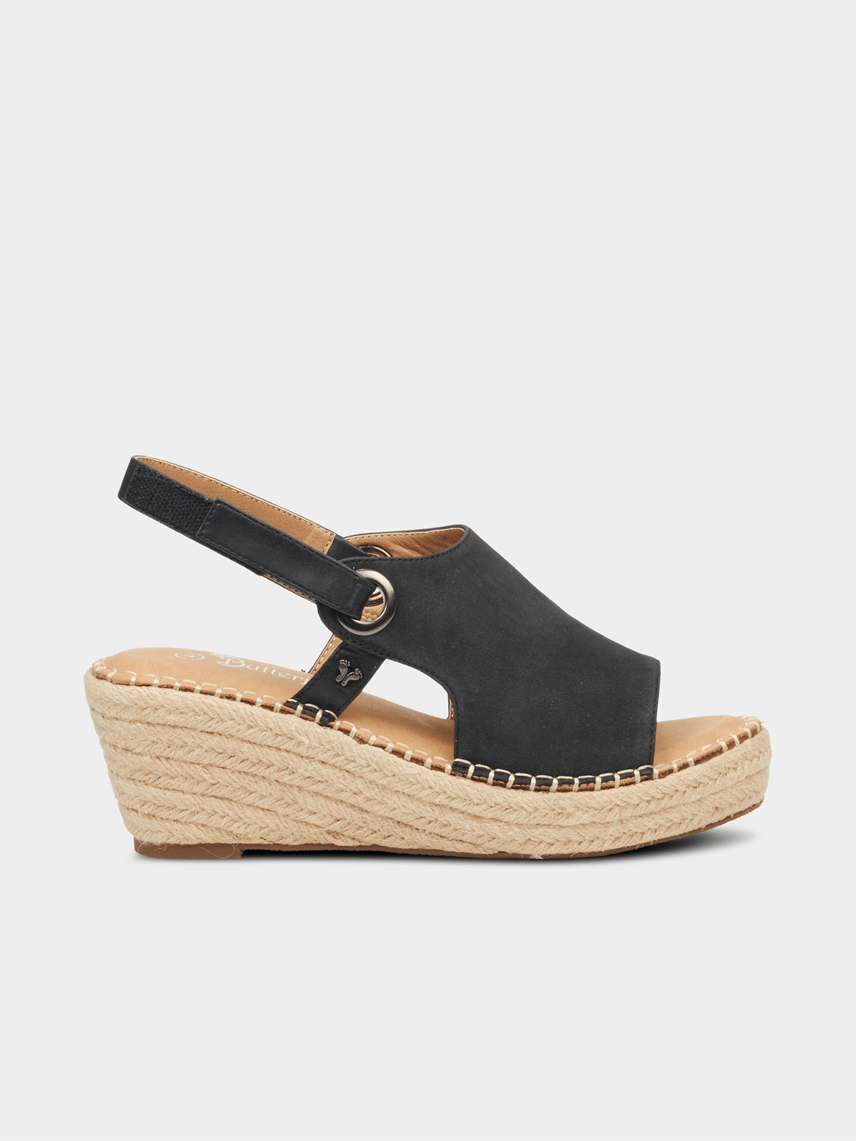 Women's Butterfly Feet Black Lanah 1 Wedges | Bash