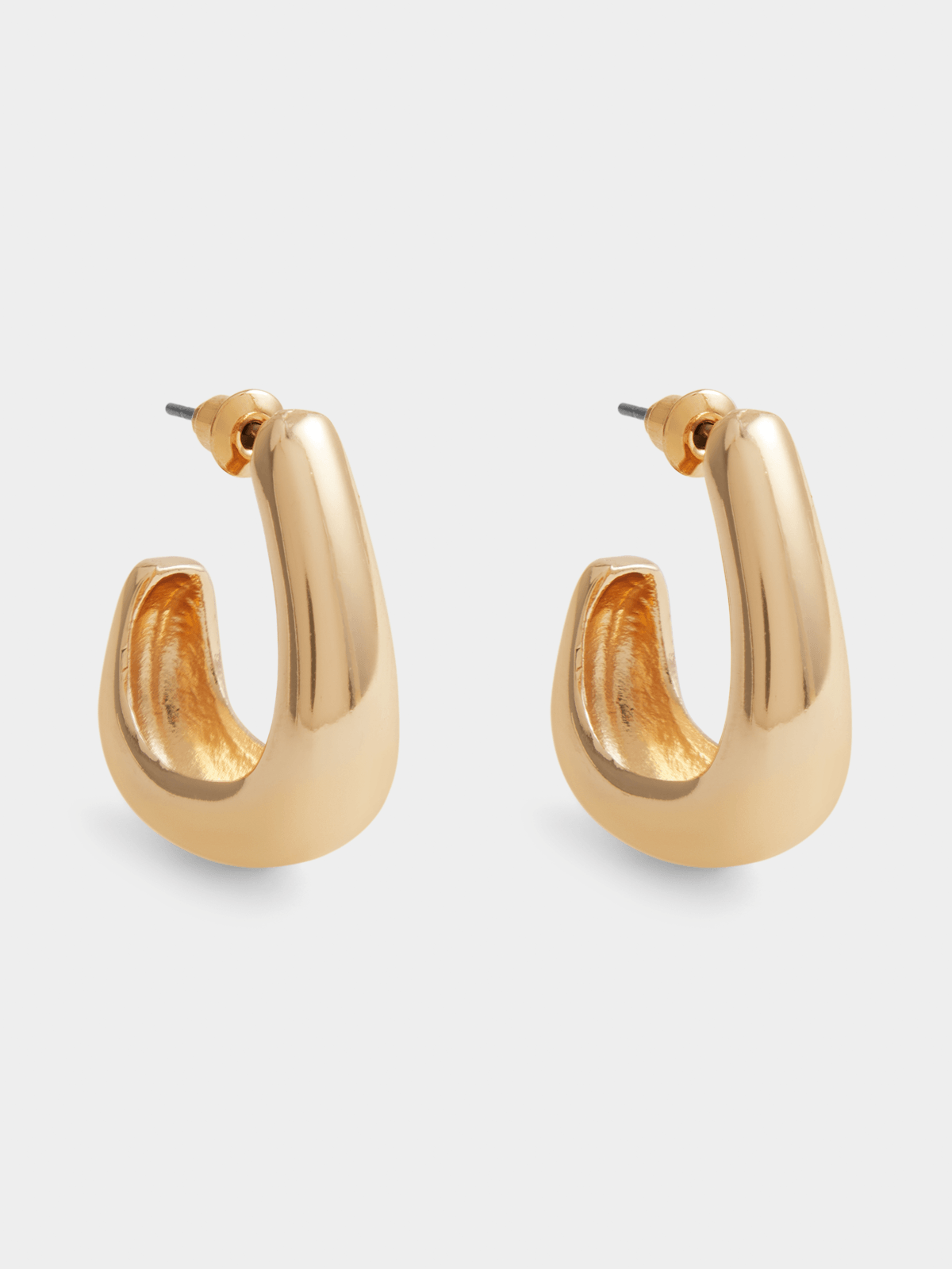 Chunky Irregular Hoop Earrings | Bash