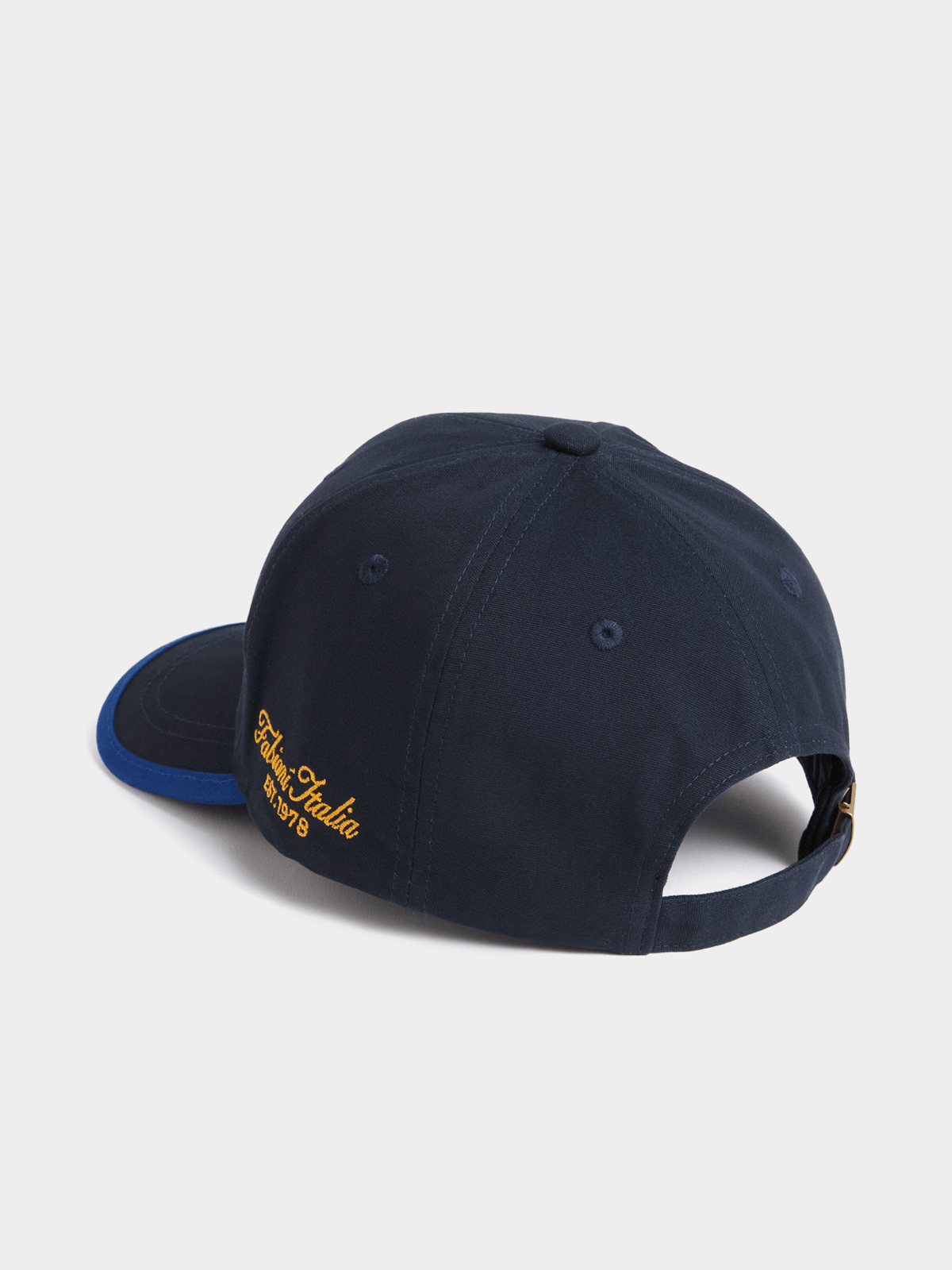 Fabiani Men's Navy/Cobalt Peak Crest Cap | Bash