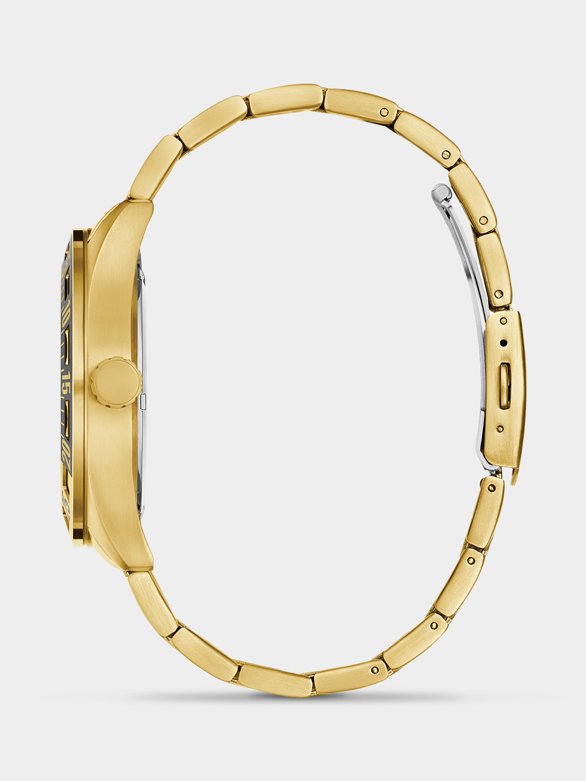 Guess Letterman Gold Plated Multi Dial Bracelet Watch | Bash