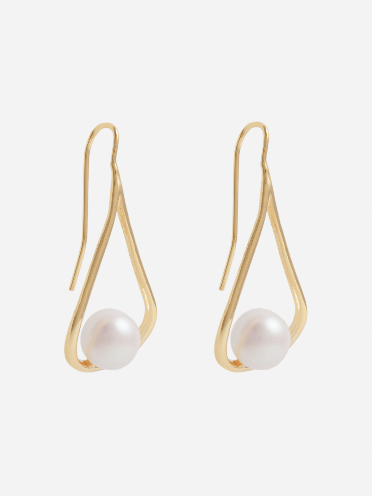 Dainty Pearl Drop Earrings | Bash