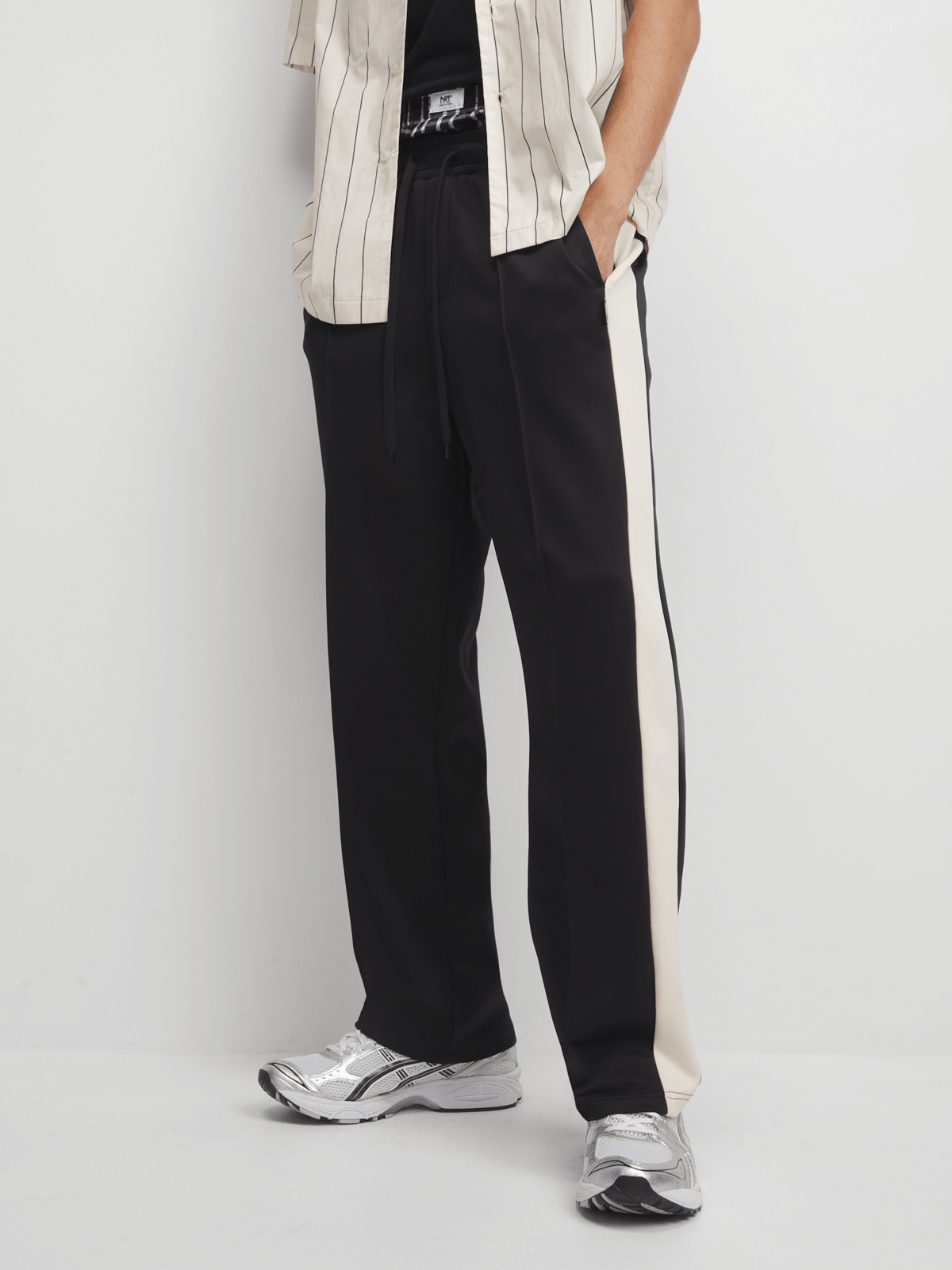 The FIX Men's Black Track Pants | Bash