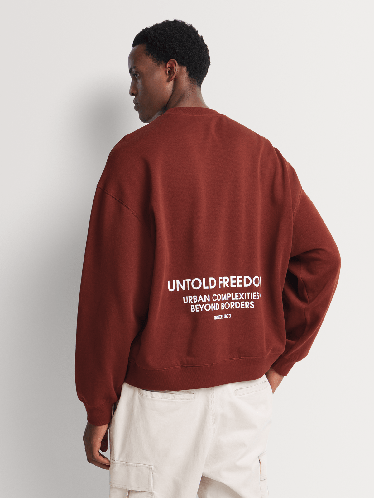 Markham Men's Untold Freedom Rust Sweatshirt | Bash