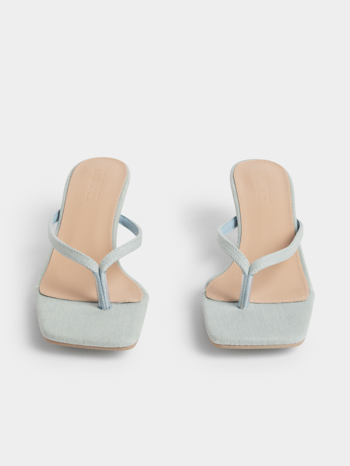 The FIX Women's Denim Micro Kitten Heels | Bash