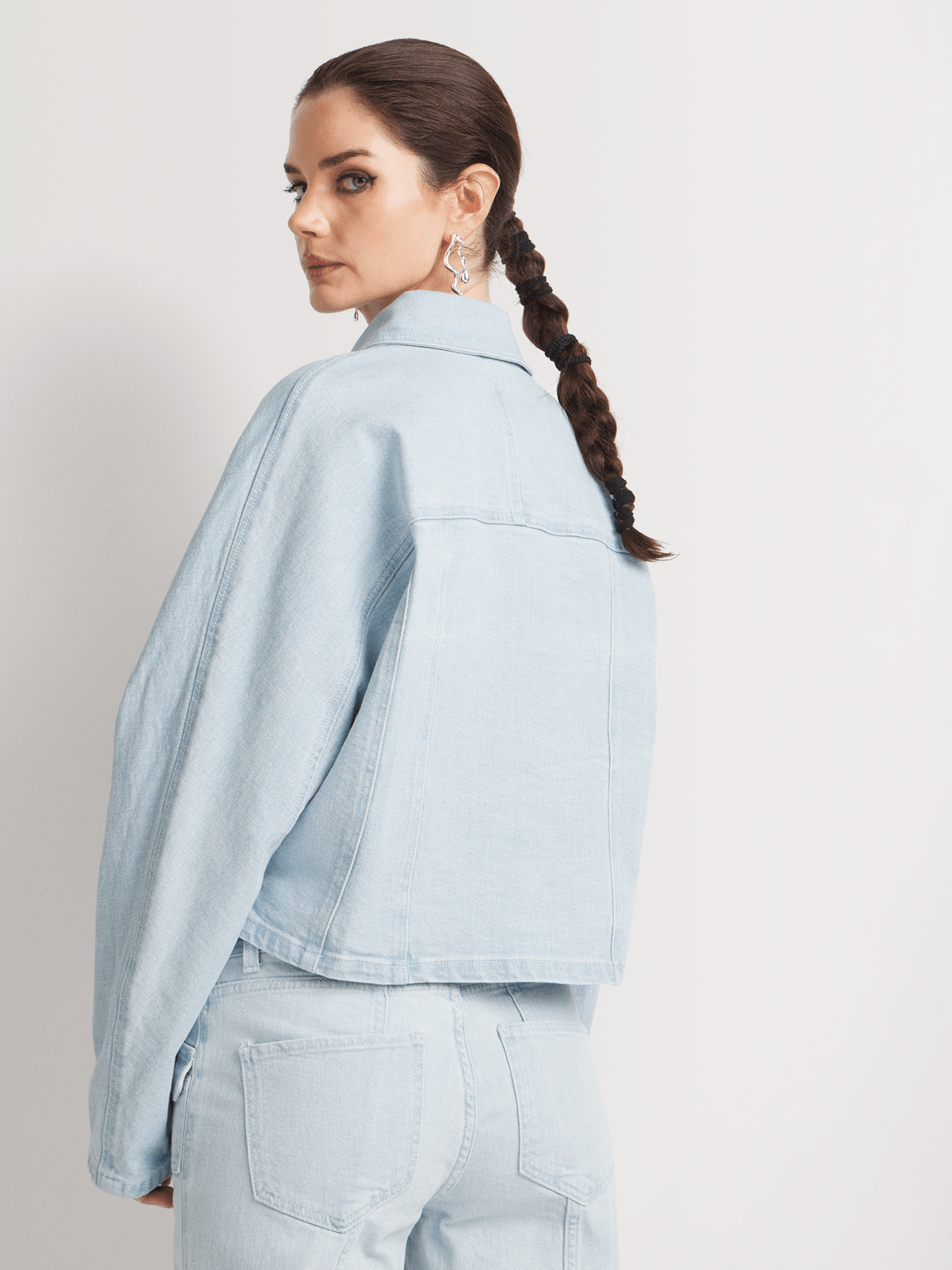 FF Denim Panelled Jacket | Bash