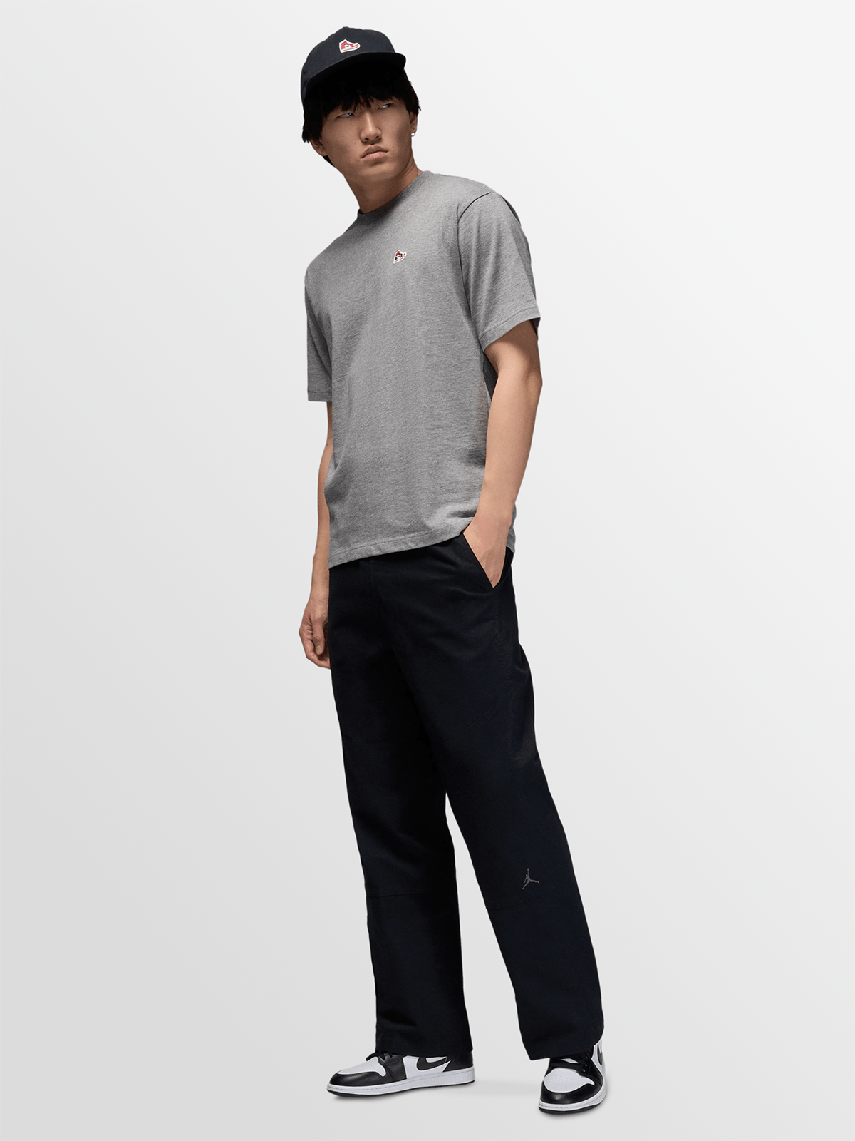 Jordan Men's Essentials Woven Black Trousers | Bash