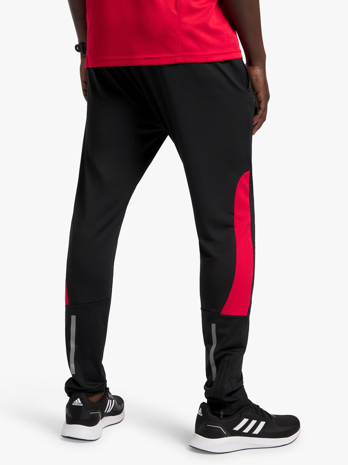 TS Mens Black/Red Football Training Pants | Bash
