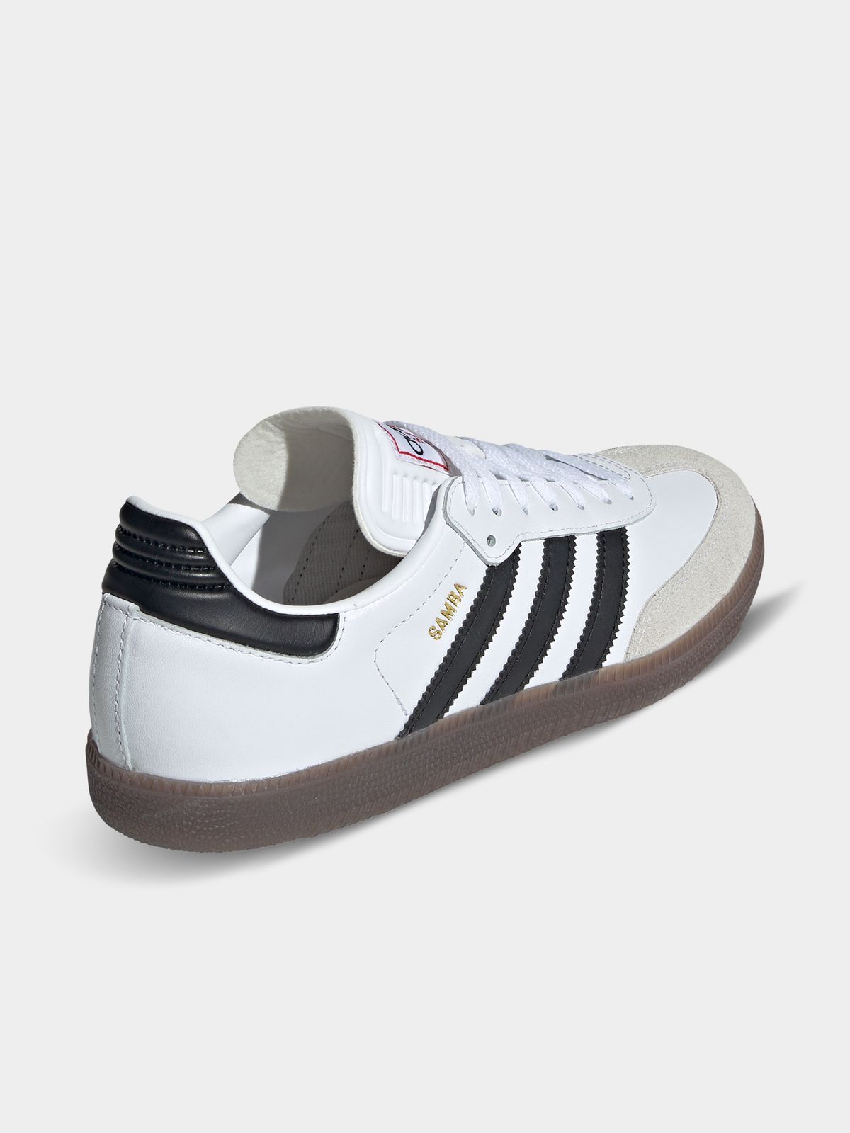adidas Mens Samba White/Black Sneakers | Bash
