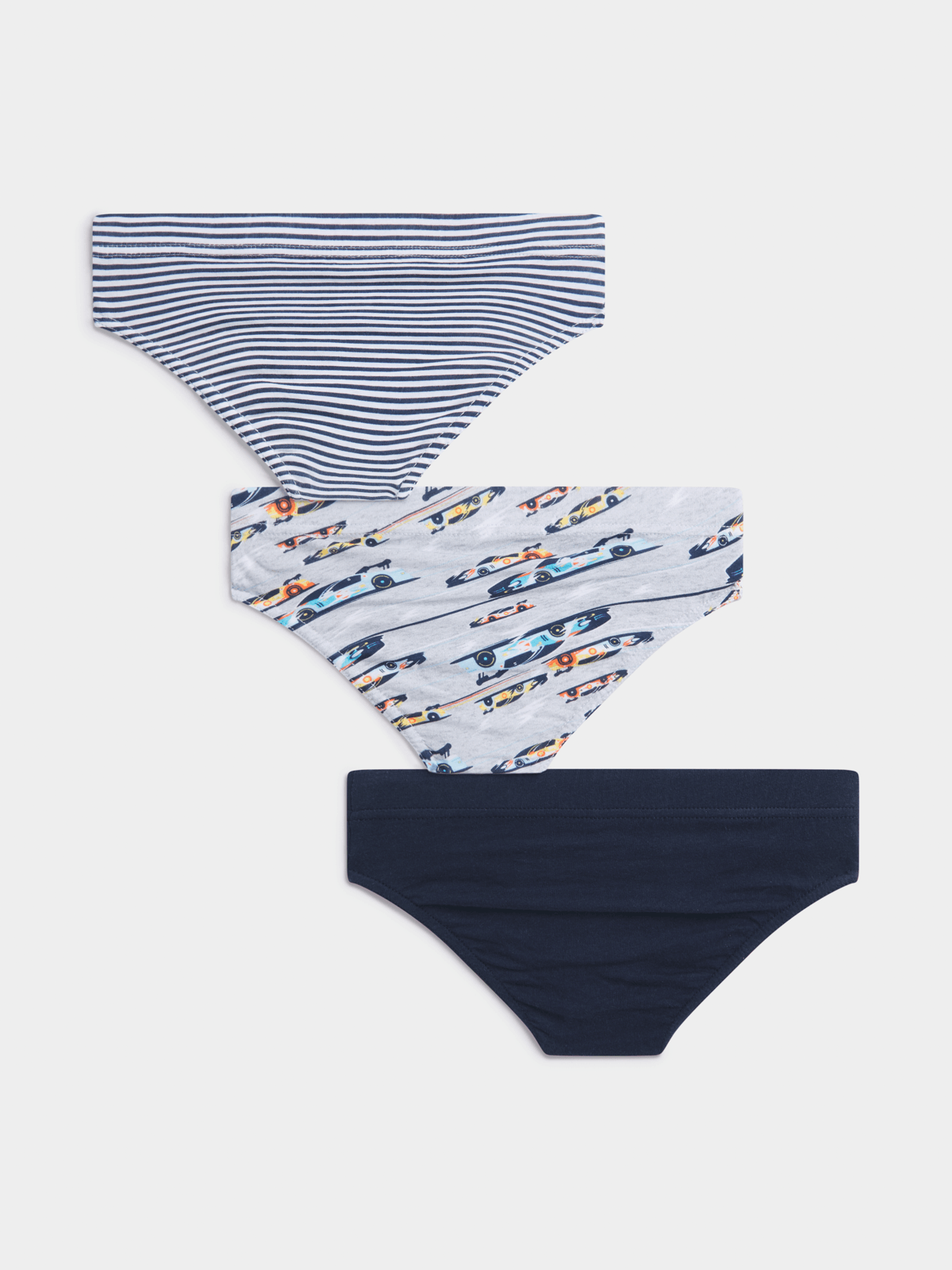 Exact Boy's Blue Car Racer 3-Pack Briefs | Bash