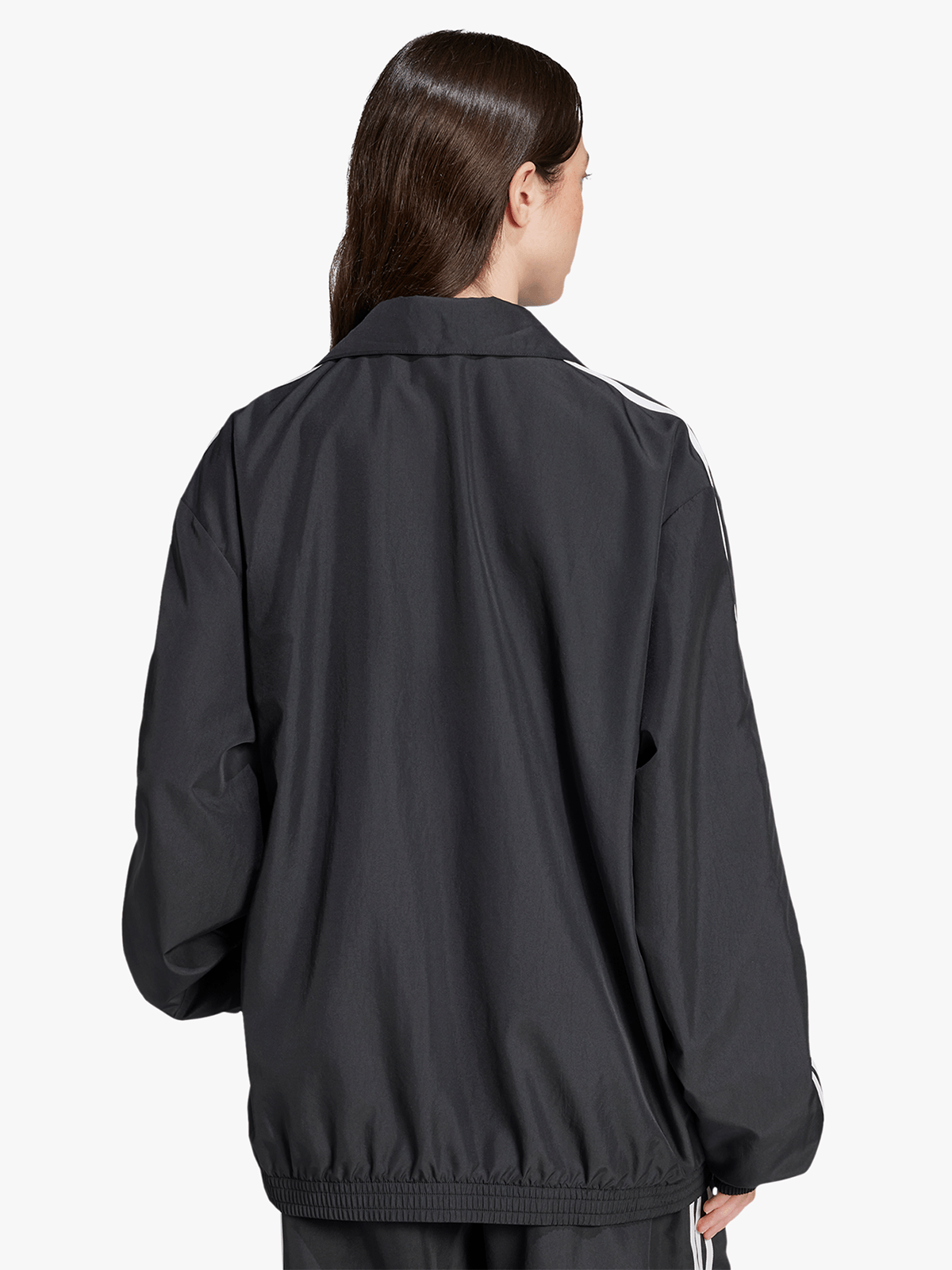 adidas Originals Women's Adilenium Season 3 Oversized Black Track Top ...