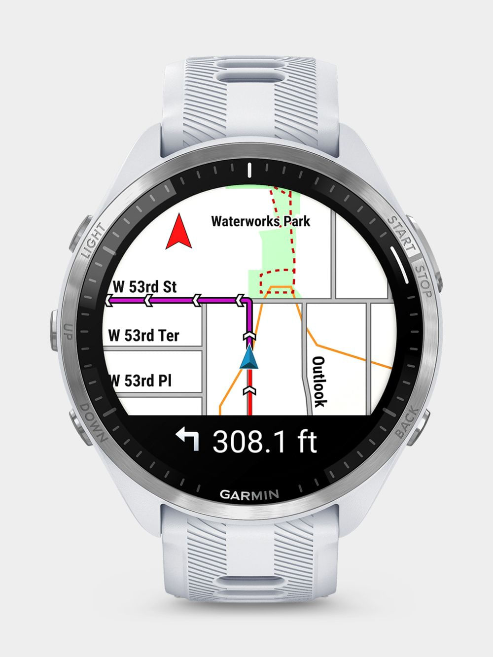 Garmin White Forerunner 965 Gps Watch | Bash