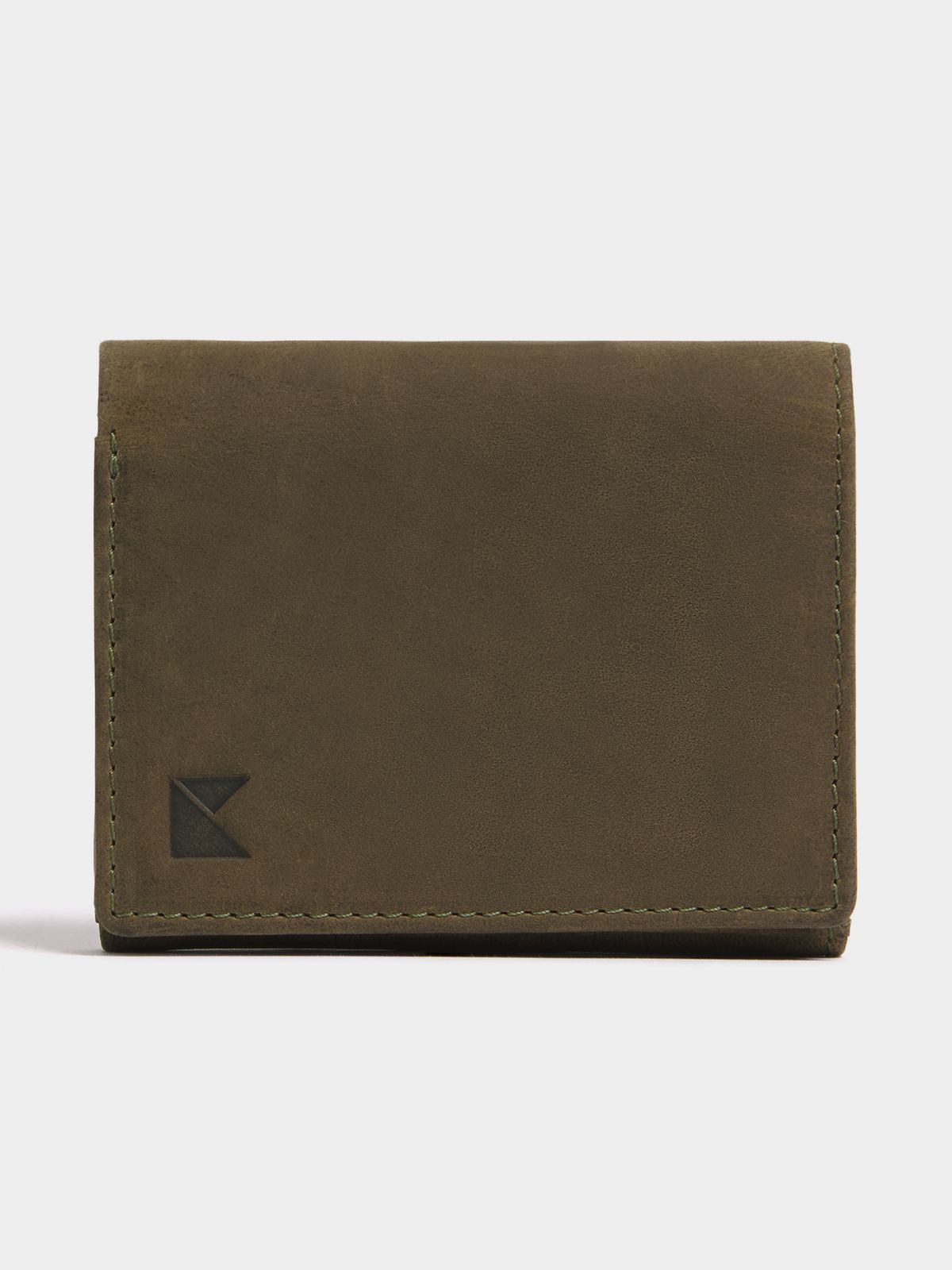 Men's Markham Distressed Leather Fatigue Foldover Wallet | Bash
