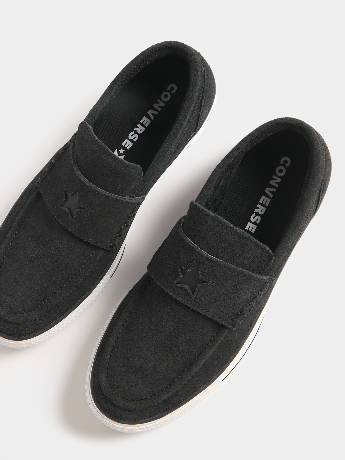 Converse Men's CTAS Black/White Loafer | Bash