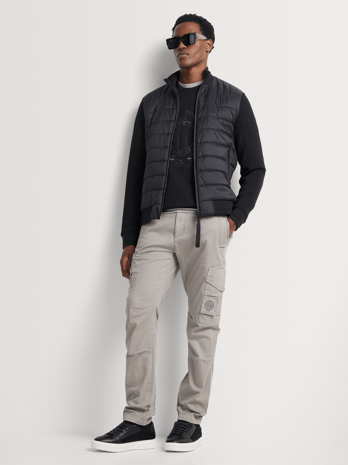 Fabiani Men's Grey Utility Pants | Bash