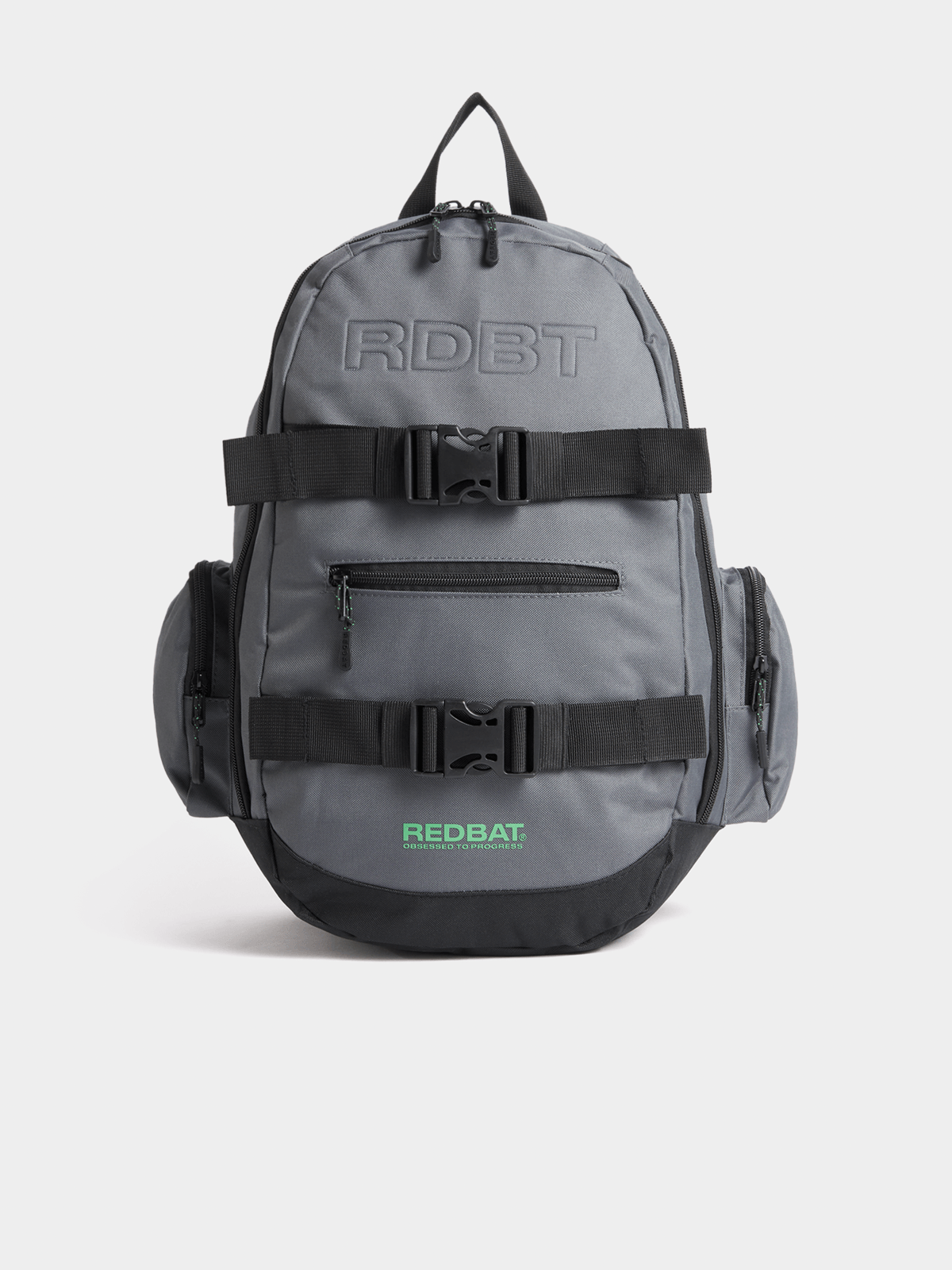 Redbat Unisex Embossed Charcoal Backpack | Bash