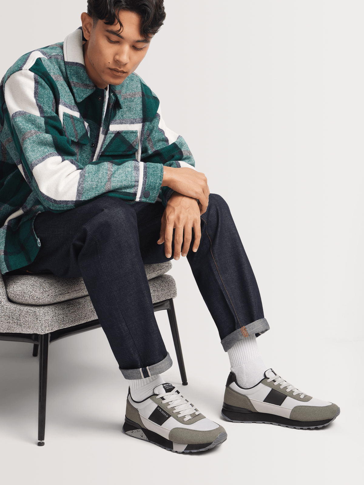 Relay Jeans Men's Urban Retro Multicolor Trainers | Bash