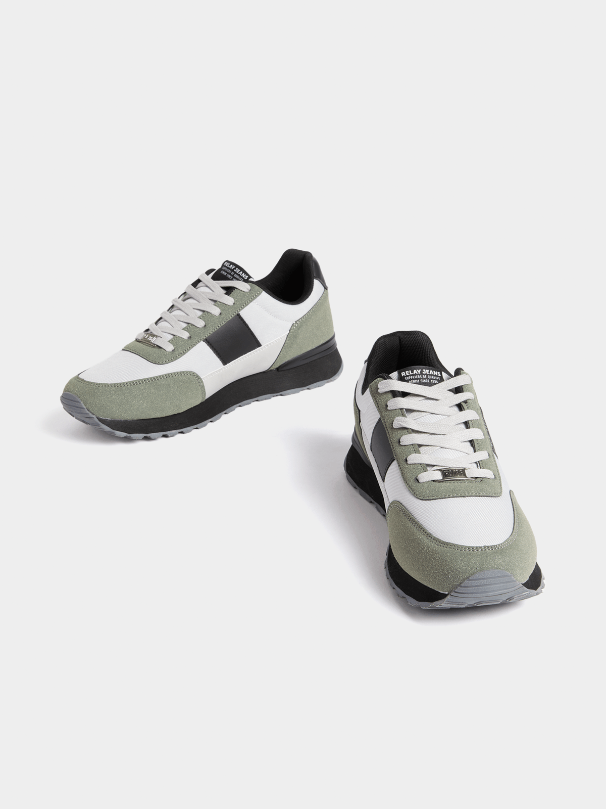 Relay Jeans Men's Urban Retro Multicolor Trainers | Bash