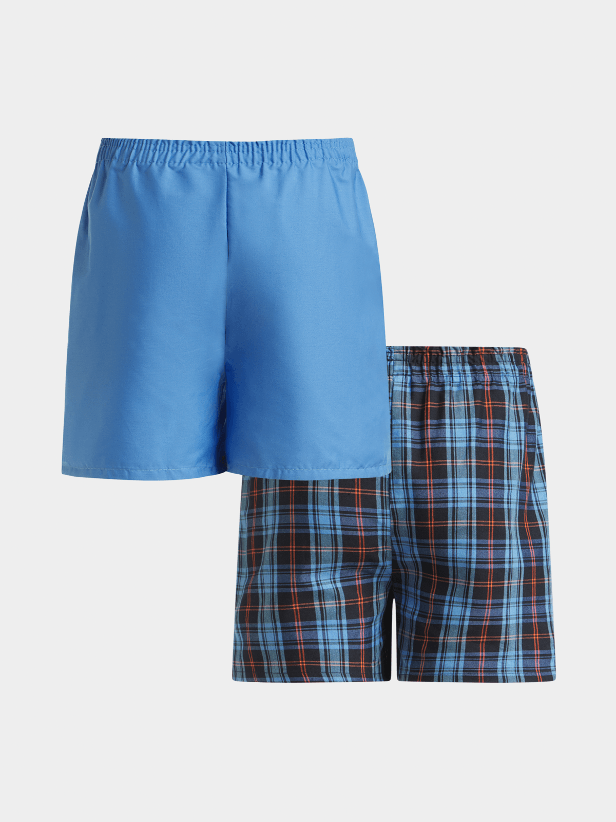 Jet Older Boys Multicolour 2 Pack Check Boxers | Bash