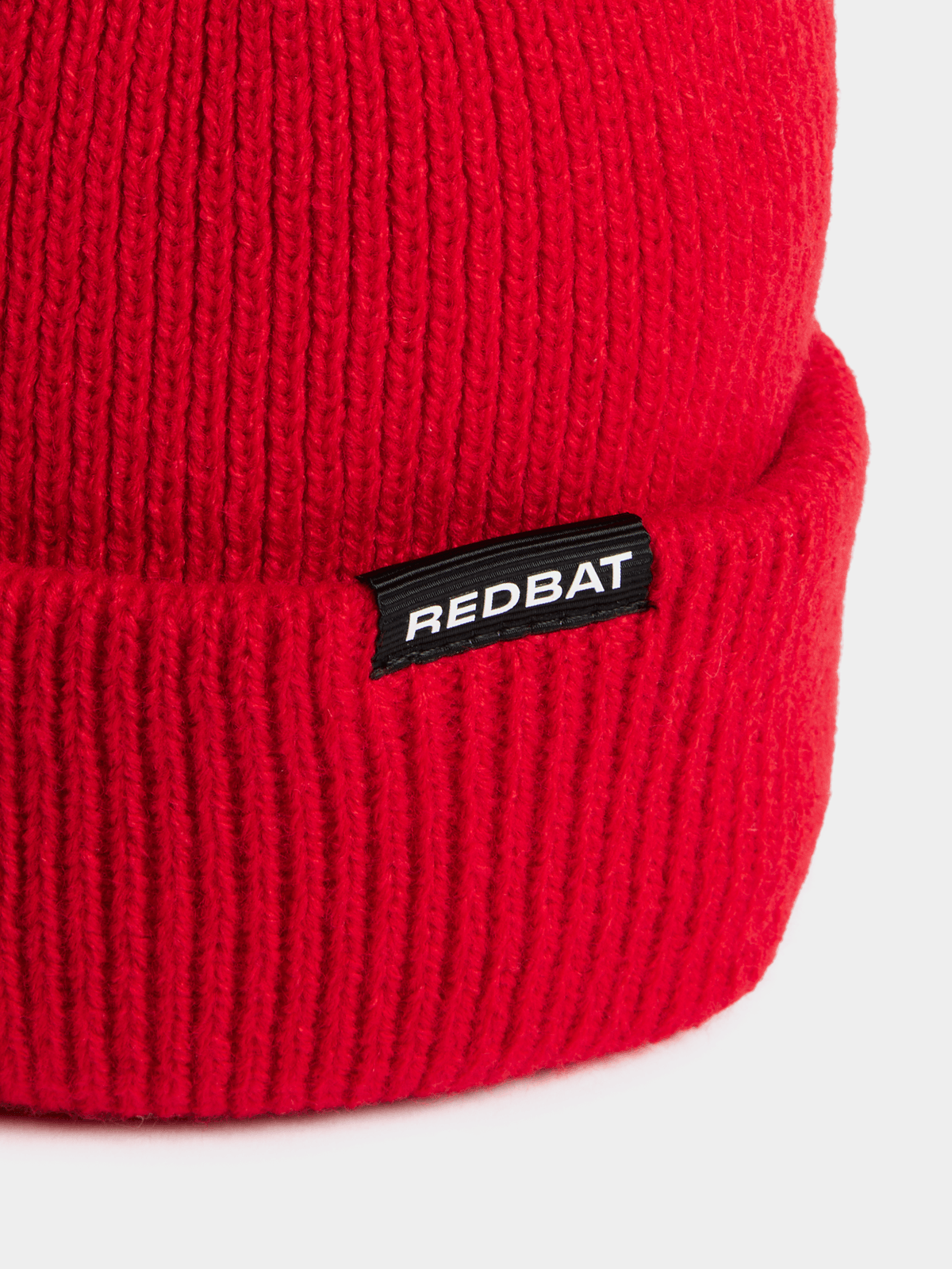 Redbat Unisex Micro Red Beanie | Bash
