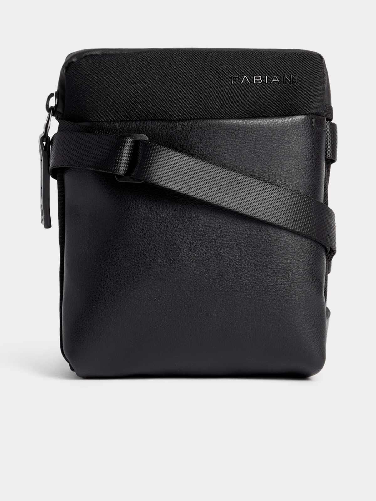 Fabiani Men's Black Travel Crossbody Bag | Bash