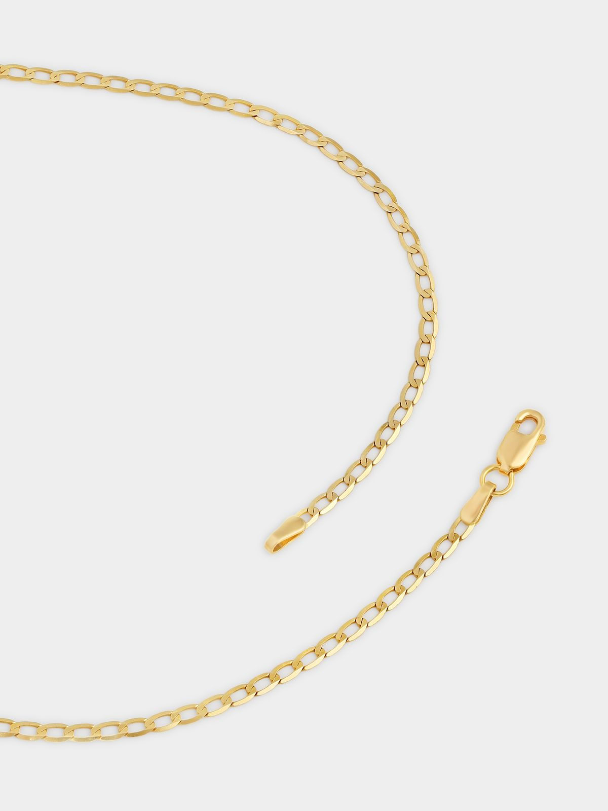 Yellow Gold Open Curb Chain | Bash