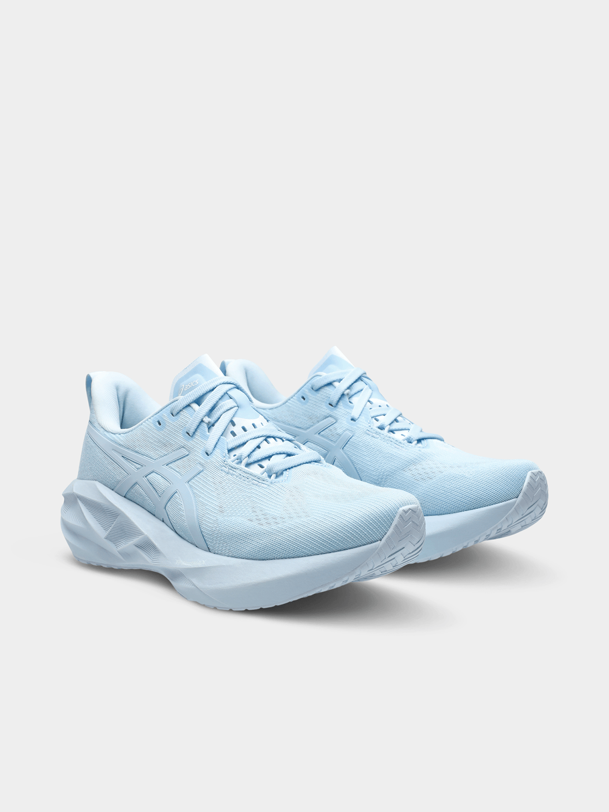 Asics Womens Novablast 5 Lite-Show Light Blue Running Shoes | Bash