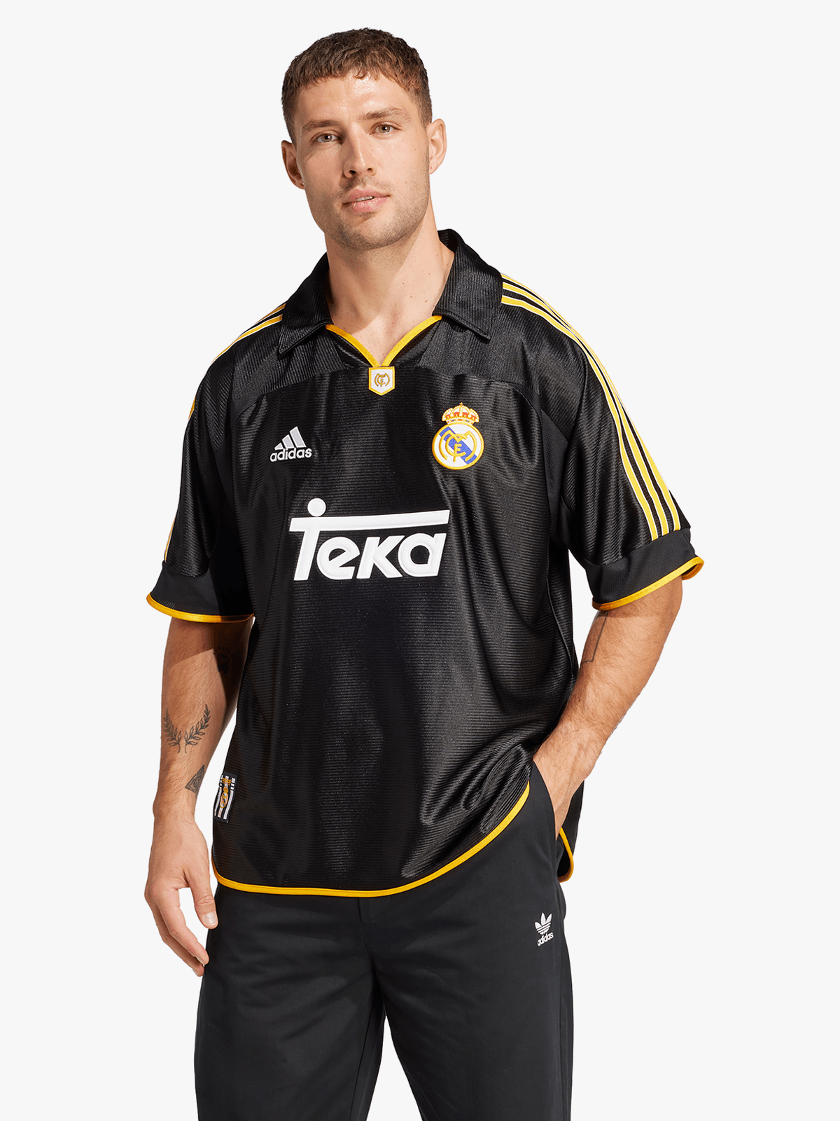 adidas Real Madrid 3rd 1999 Heritage Black Jersey | Bash