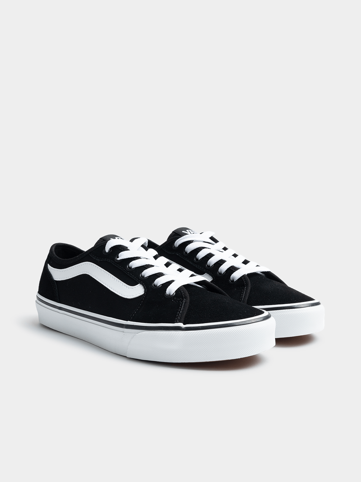 Mens Vans Filmore Decon Black/White Sneaker | Bash