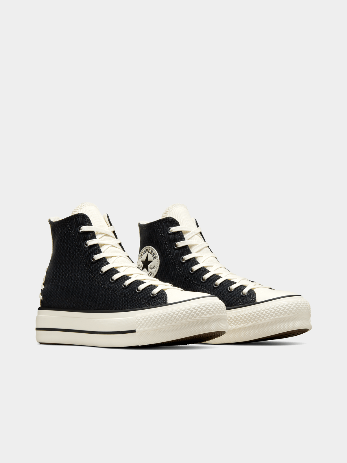 Converse Womens Chuck Taylor All Star Crafted Laces Black/Egret ...