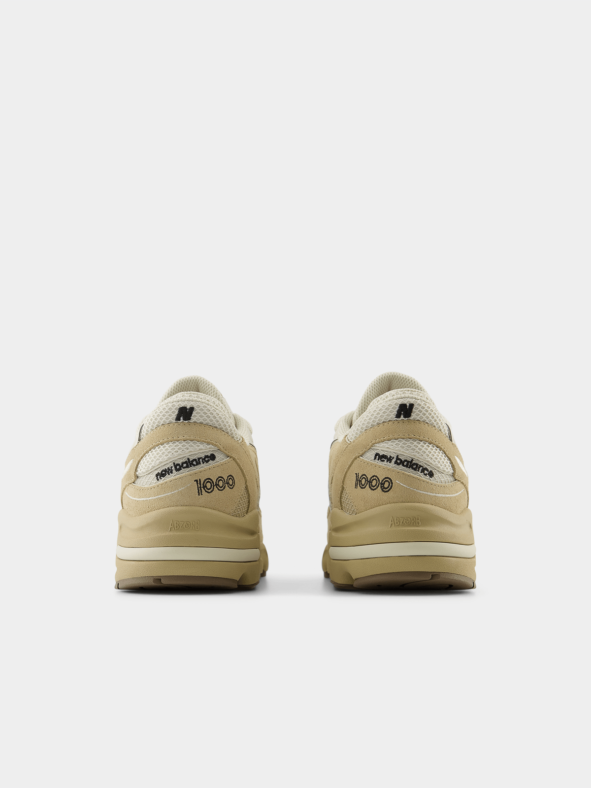 New Balance Men's M1000 V1 Beige/Cream Sneaker | Bash