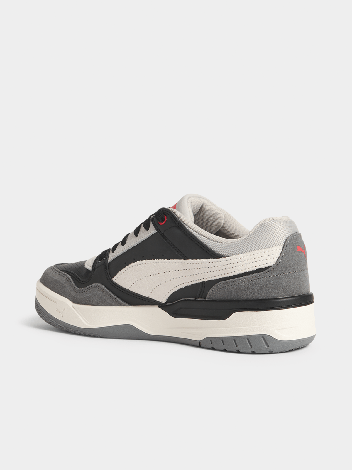 Puma Men's Rebound Retro Black/Grey Sneaker | Bash