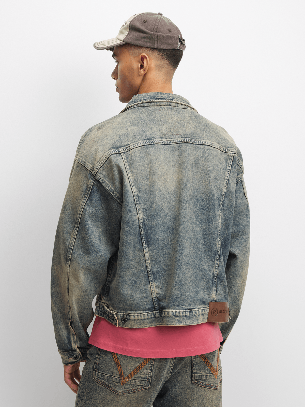 Redbat Men's Blue Tinted Denim Jacket | Bash