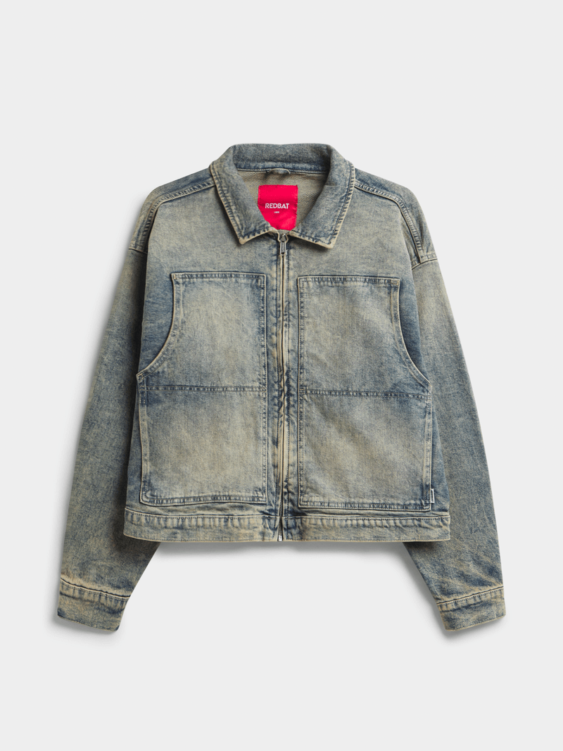 Redbat Men's Blue Tinted Denim Jacket | Bash