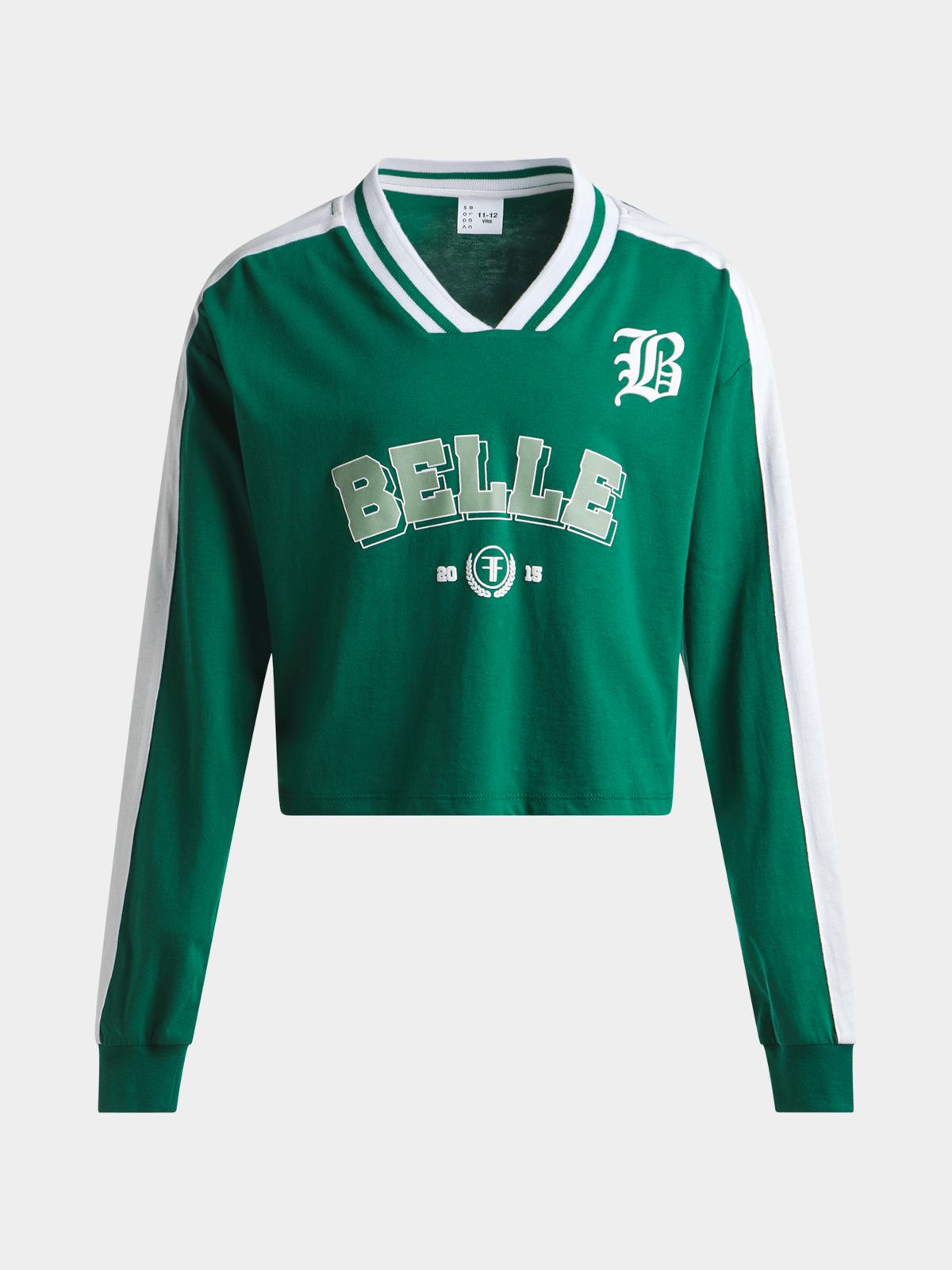 Girls Belle V-Neck Long Sleeve Top | Bash